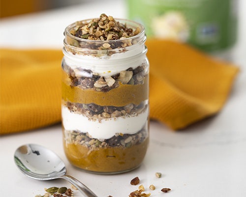 Layered Pumpkin Parfait | Garden of Life