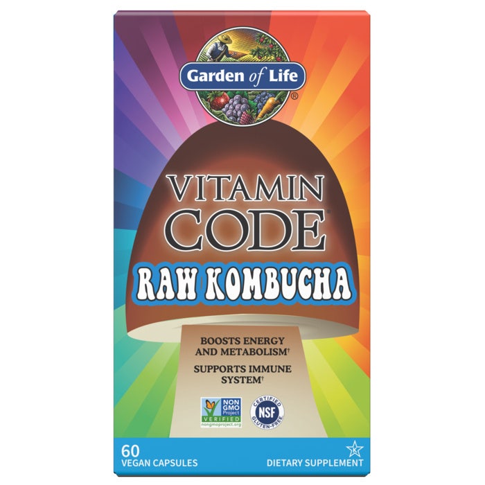 Raw Kombucha Capsules | Vitamin Code | Garden of Life