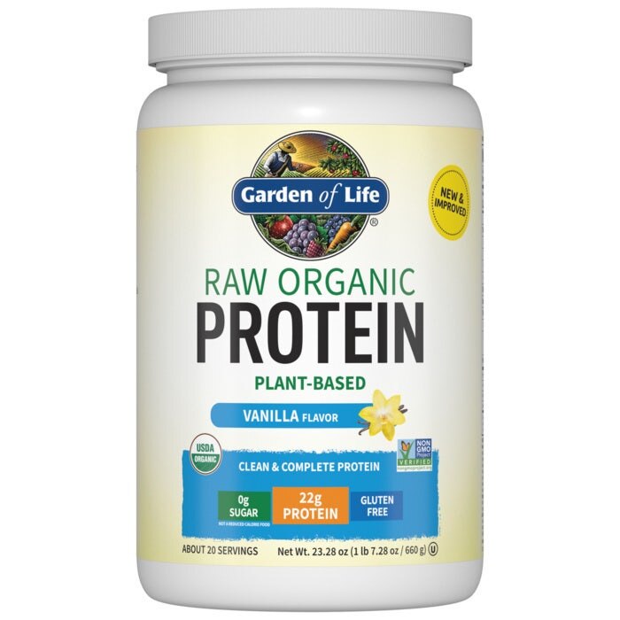 Raw Organic Protein Powder Vanilla | Garden of Life