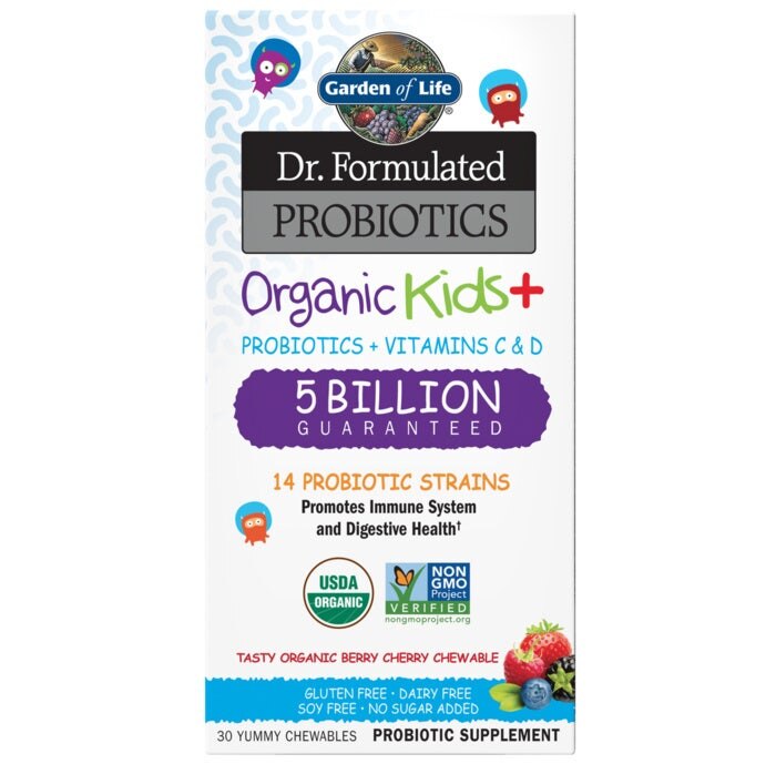 Kids Probiotic Berry Cherry | Dr. Formulated | Garden of Life