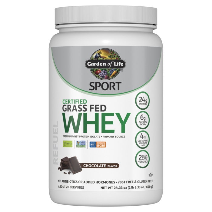 Grass Fed Whey Protein Powder Chocolate | Garden of Life