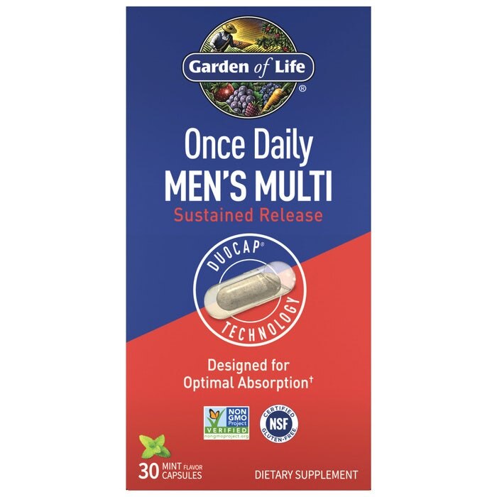 Once Daily Men's Multi DuoCap Capsules | Garden of Life