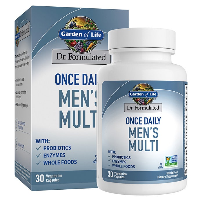 Dr. Formulated Once Daily Mens Multi 30ct 6/3pk | Garden of Life