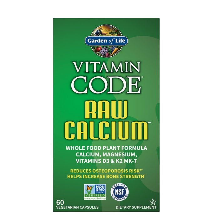 Raw Calcium Vitamins | Vitamin Code | Garden of Life