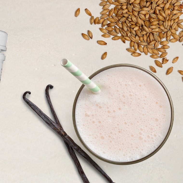 Sprouted Barley Protein + Probiotics Powder - Vanilla Caramel | Garden ...