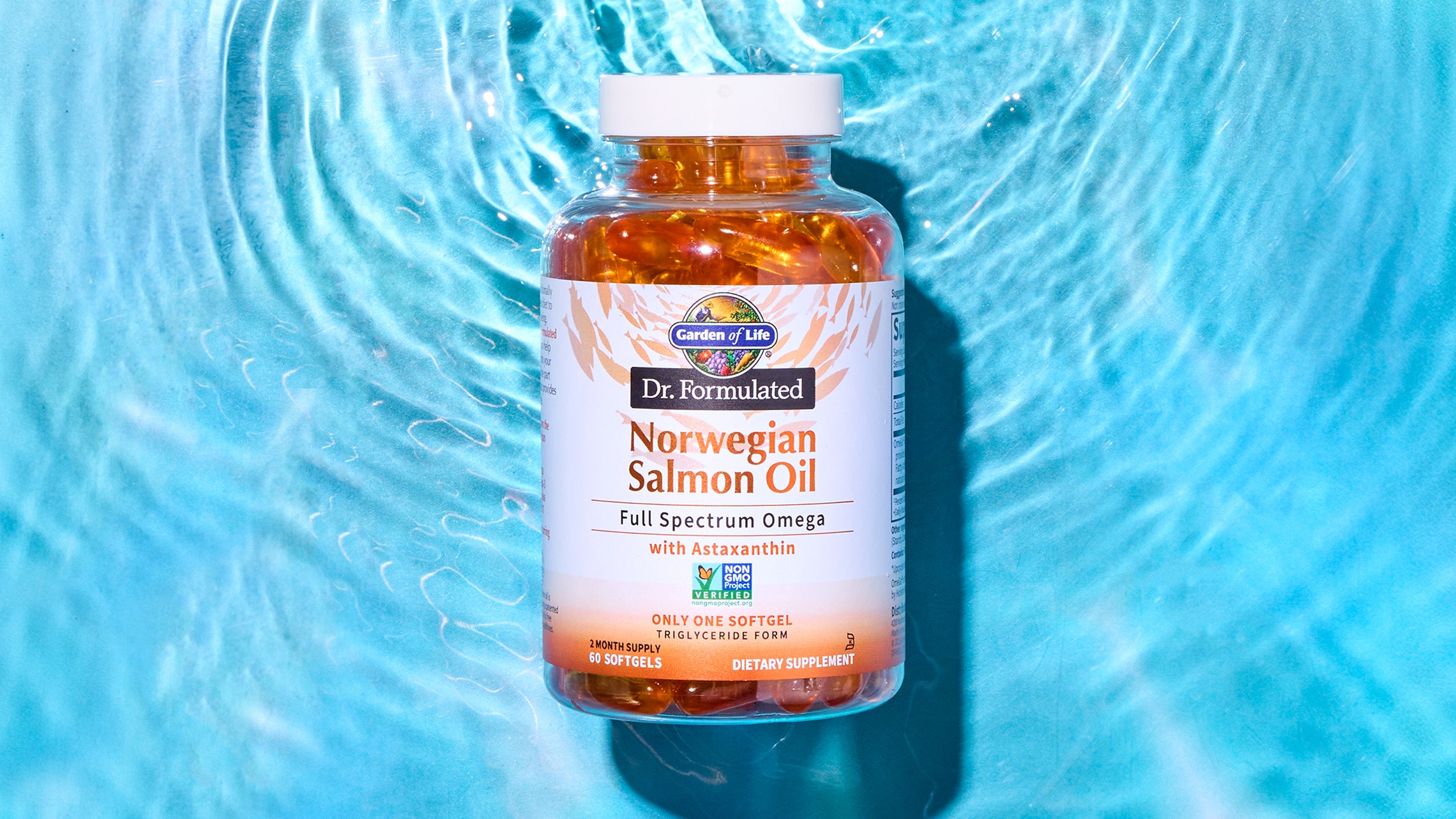 Dr. Formulated Salmon Oil Softgels | Garden of Life