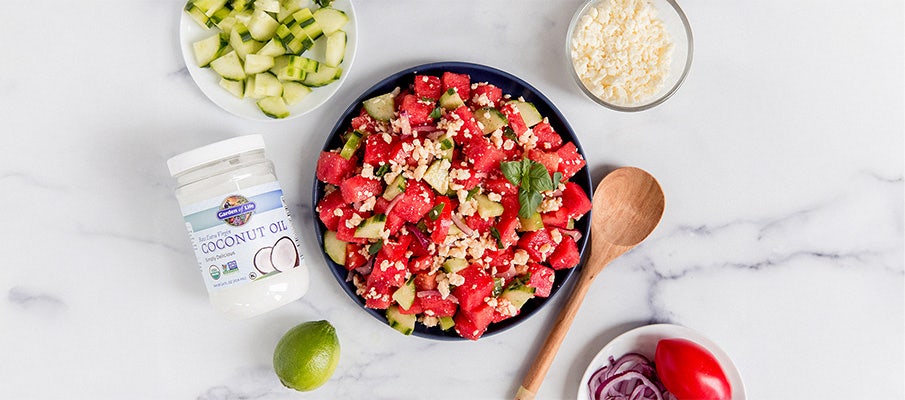 Watermelon Feta Salad | Garden of Life
