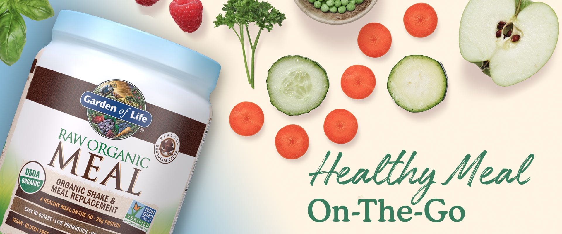 Chocolate Meal Replacement Powder | Garden of Life